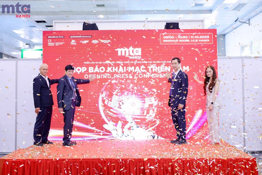Khai mạc Triển lãm Cơ khí chính xác và sản xuất chế tạo - MTA HANOI 2023